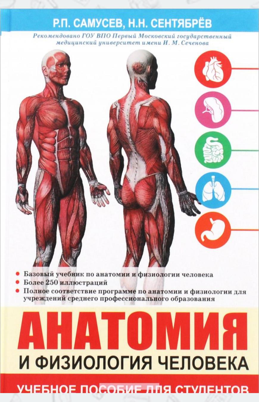 Анатомия и физиология человека. Учебное пособие для студентов ...